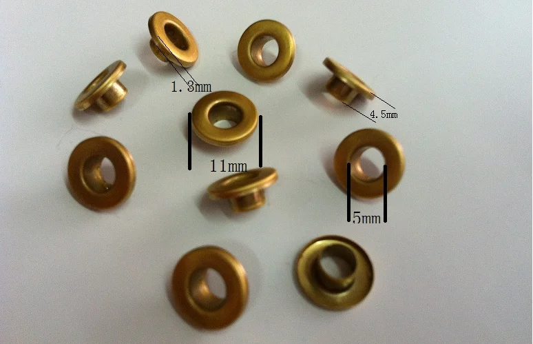 Pure Copper Material 11*5*4.5 Brass Chicken Eye Rivet For Bags/clothes ...