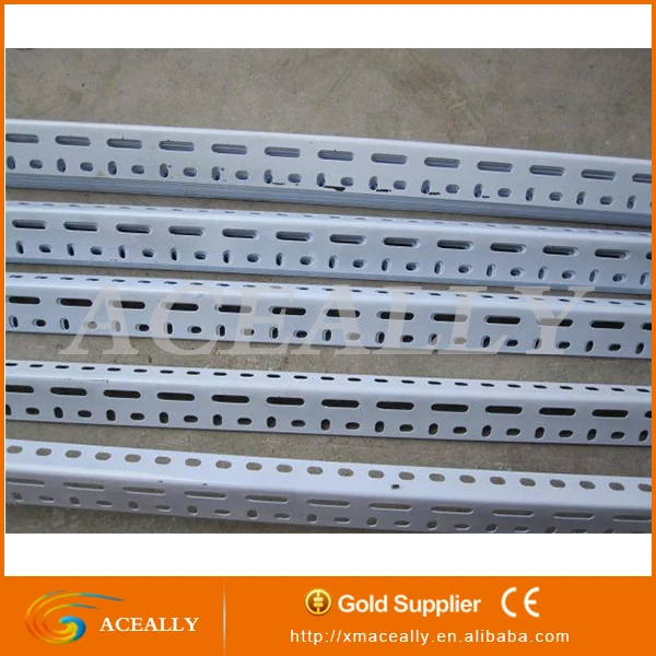 Galvanized Perforated Slotted Angle Dexion Shelving Used Brackets ...