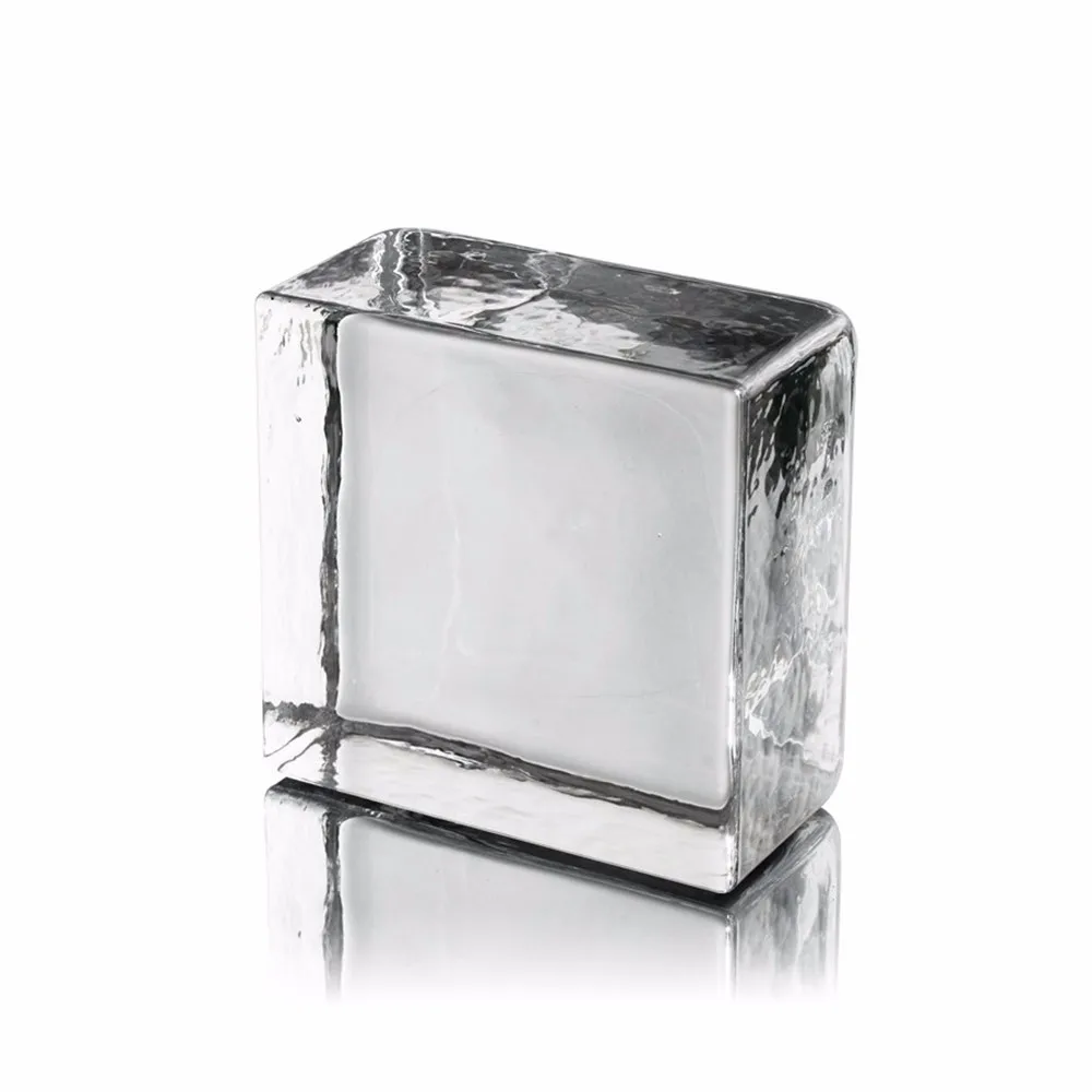 Clear And Transparent Solid Glass Block/brick For Building Wall - Buy ...