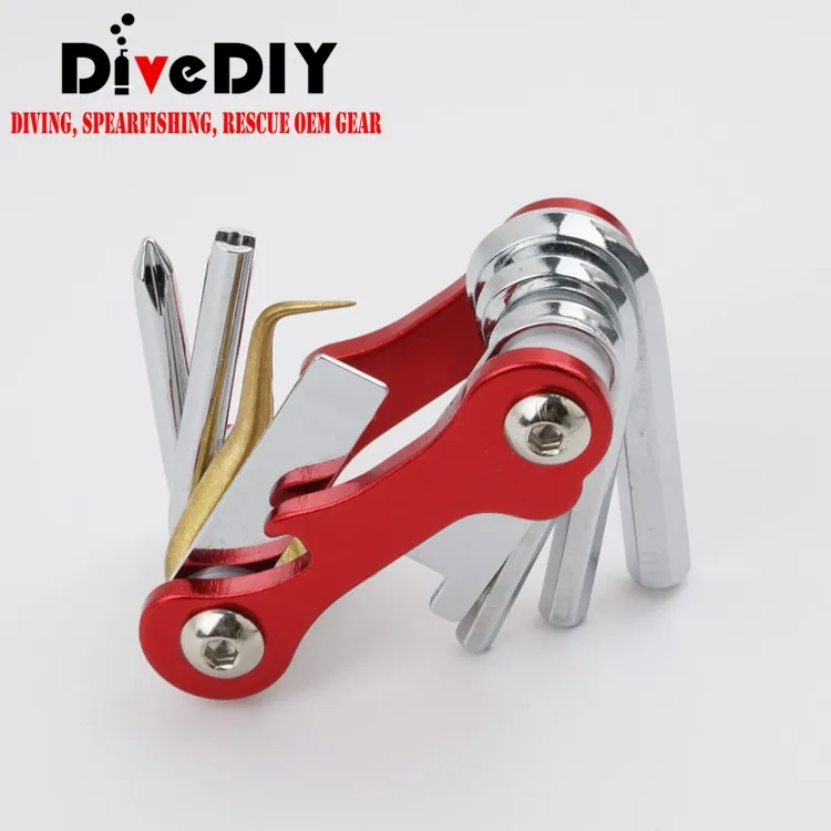 Scuba Diving Multi-tool Dive Tool 8 In 1 Tool Set Dive Equipment - Buy ...