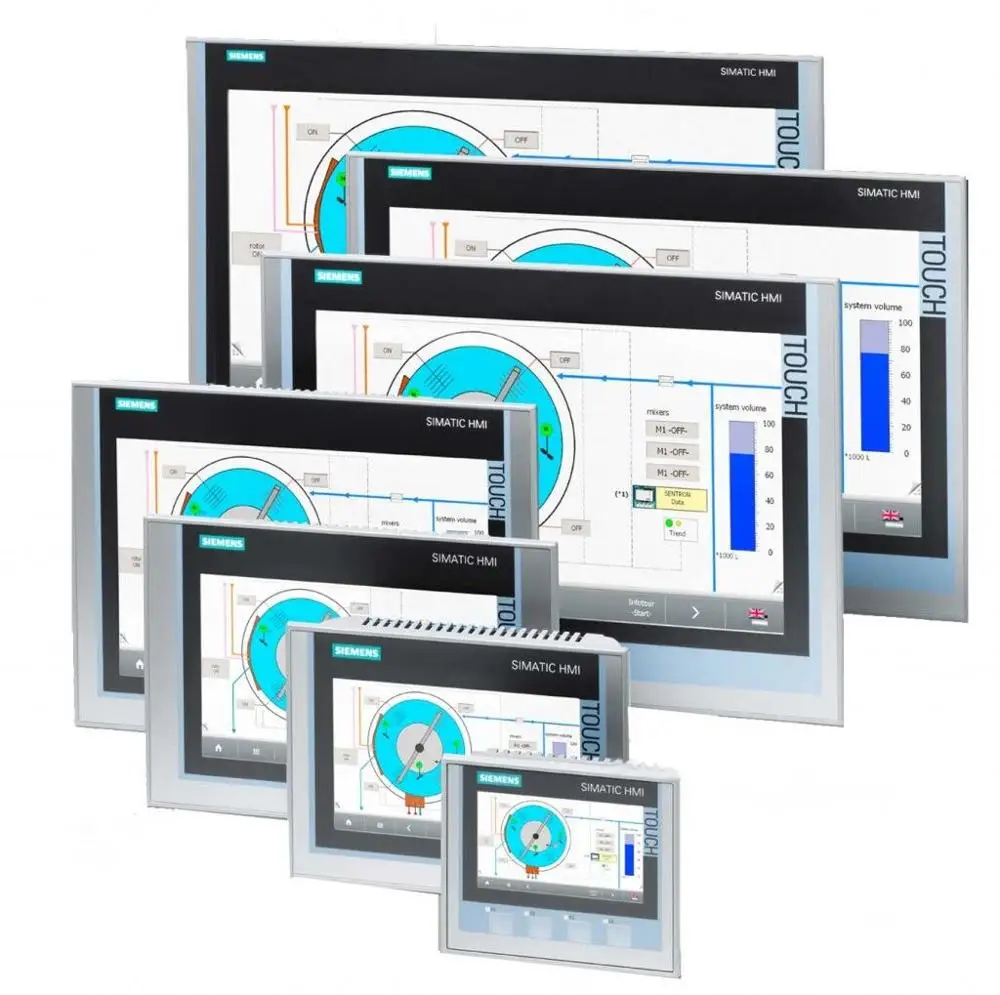 Siemens Simatic Hmi Comfort Panel Tp 1200 Touch Panel 6av2124-0mc01 ...