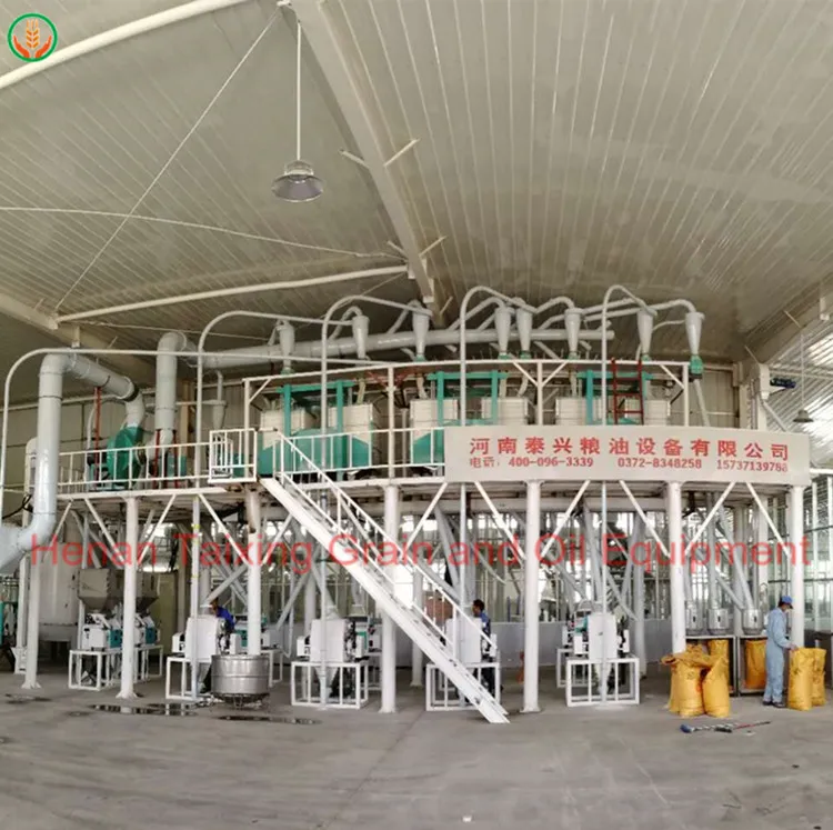 50ton/24h Wheat Flour Milling Machine - Complete Process Line