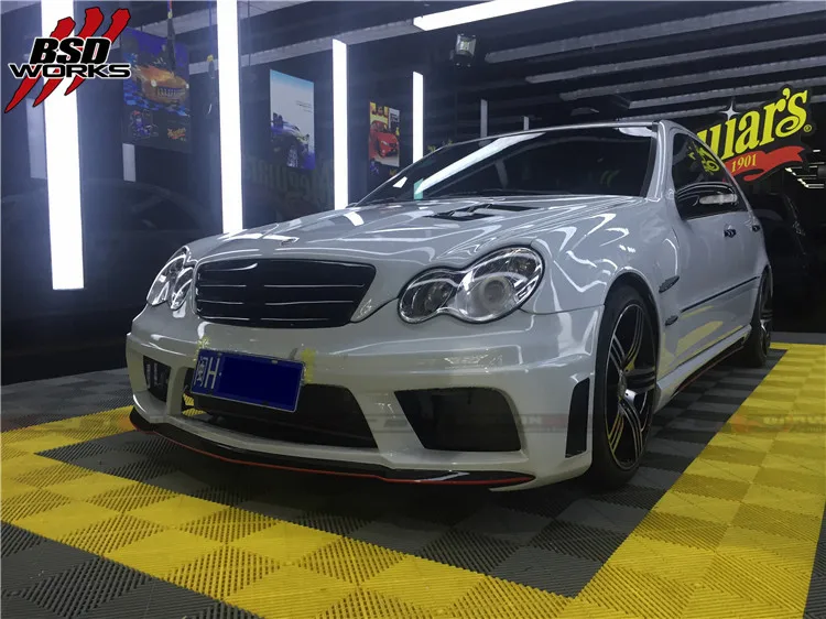 Darwinpro 01-07 C Class W203 Amg Style Body Kit For Mercedes - Buy ...