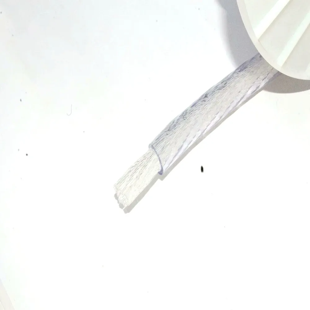 Single Dual Fiber Transparent Plastic Optical Fiber Cable For ...