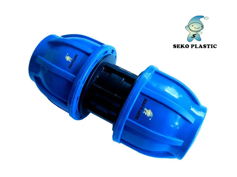 Pn16 High Quality Pp Compression Fitting Coupling-1 - Buy Plastic Pipe ...