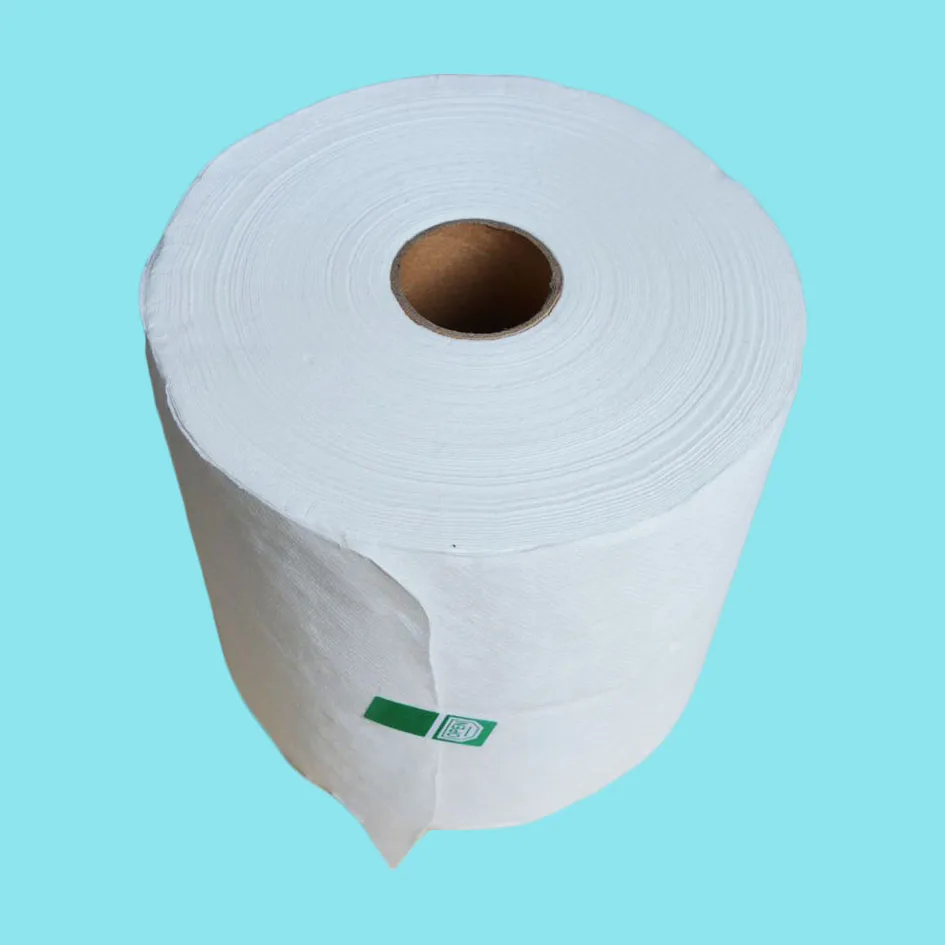 Hot Sale 1ply Industrial Absorbent Max Paper Towel Roll Jumbo Roll ...