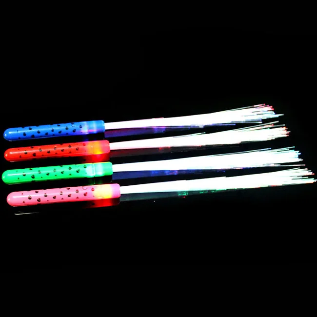 Party Decoration Led Flashing Light Up Fiber Optic Stick - Buy Led ...