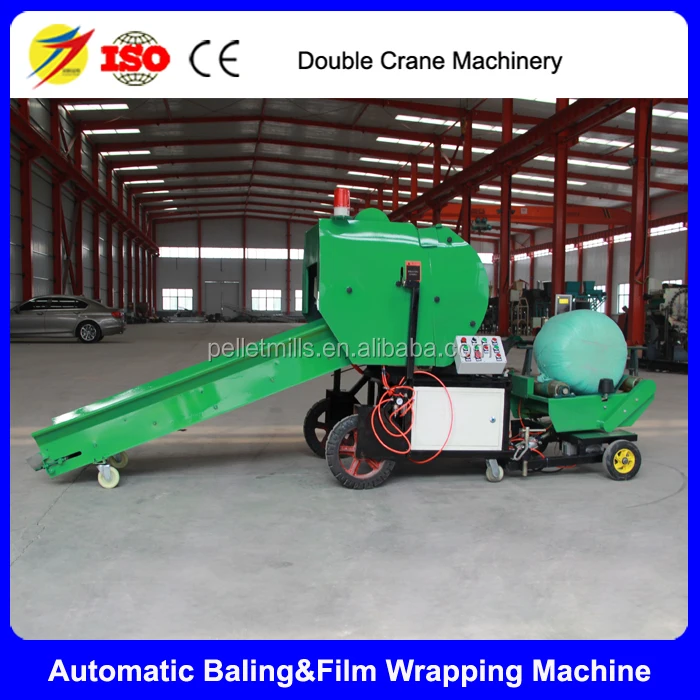 Small Farm Used Corn Silage Baler Packing Machine Cattle Feed Silage ...