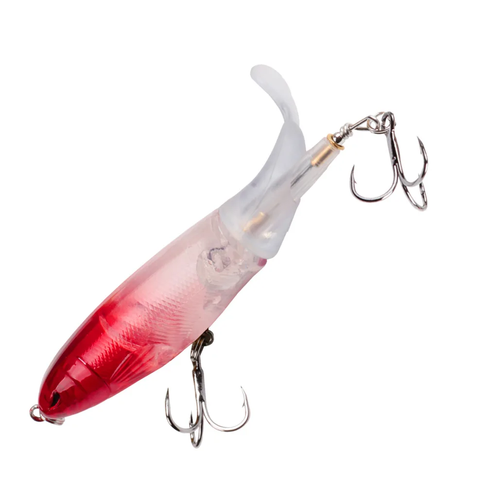 10cm 13g Topwater Floating Whopper Popper Lure Hooks Hard Bait ...
