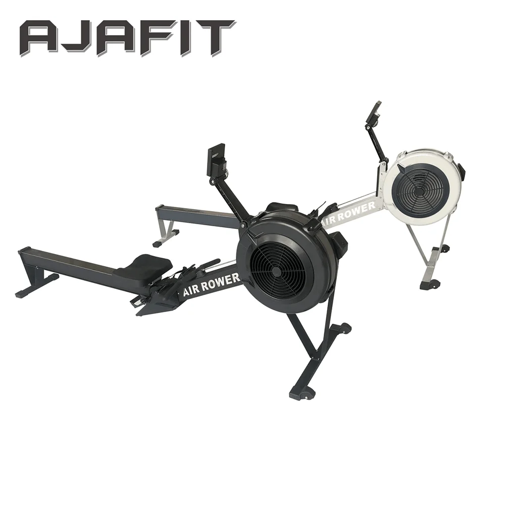 Gym Fitness Newest Foldable Commercial Air Rower Machine With ...