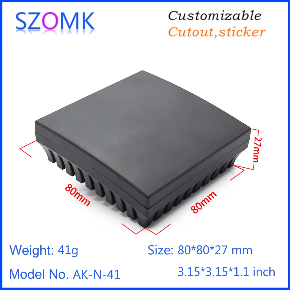 Customized Electrical Plastic Humidity Temperature Sensor Project Box ...