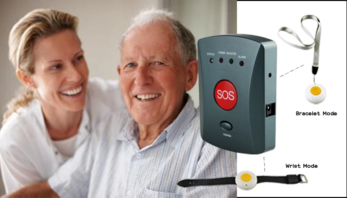Wireless Medical Alert System For Elderly And Emergency Help - Buy ...