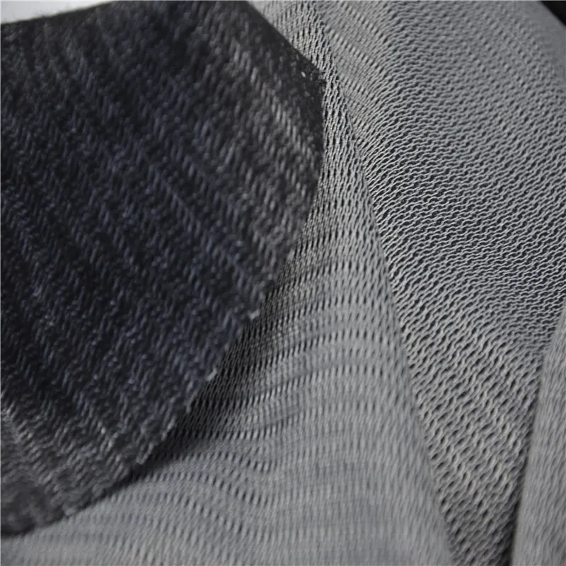 T/r Brushed Warp Knitted Fusible Tricot Interlining For Fleece&cashmere ...