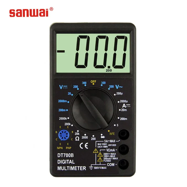 Cheap Mini Digital Multimeter DT700B(CE) with Large Display Screen