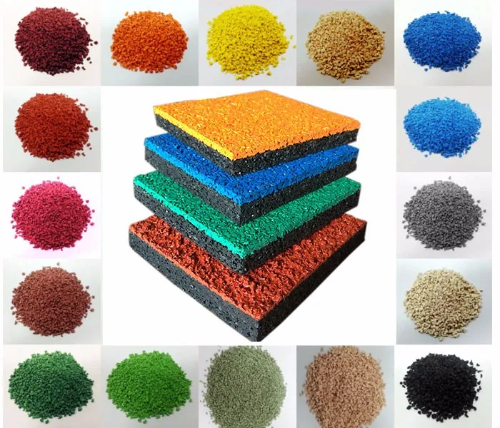 Ws Wet Pour Rubber,Colored Epdm Rubber Granule - Buy Tyre Rubber ...