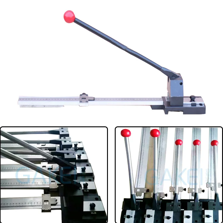 Hand Operate Die Cutting Easy Trimming Creasing Matrix Cutter Machine ...