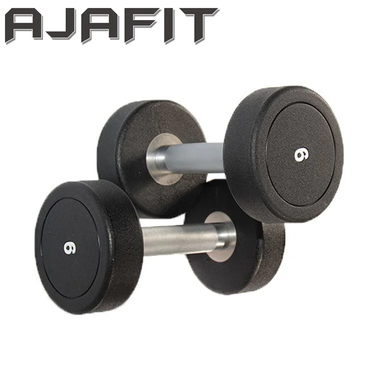 Heavy Cross fit Haltères Haltères Fixe Ronde Poids Haltère Ensemble ...