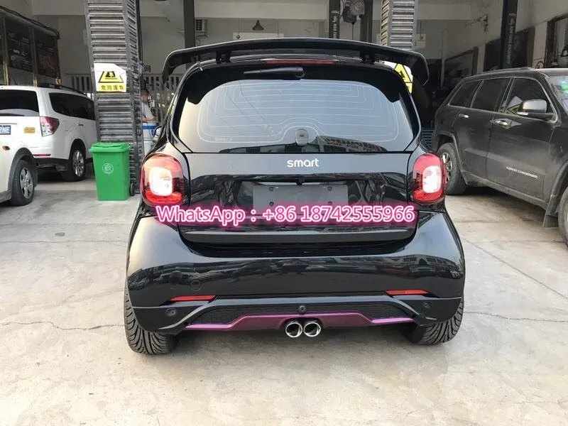 Smart 453 to B Style Body Kit - Carbon Finber Diffuser