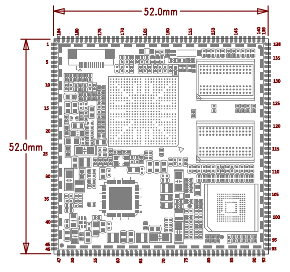 Single Board Computer Sbc S5p4418 Embedded Module Arm Microcontroller ...