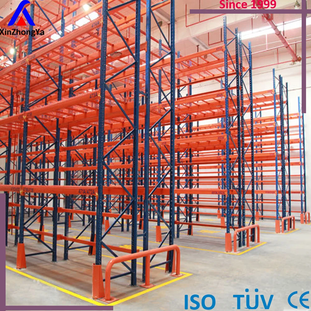 Warehouse Heavy Duty Rack Storage System Interlock Pallet Racking Vna ...