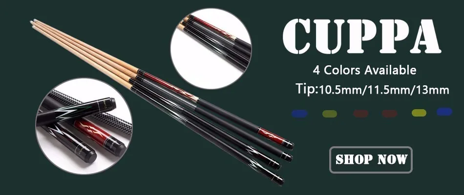 Cuppa HS Pool Cues - Premium Quality and Customization