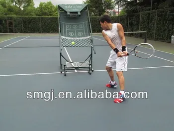 Tennis Ball Pitching Machine Partner Swing Speed Training Machine - Buy ...