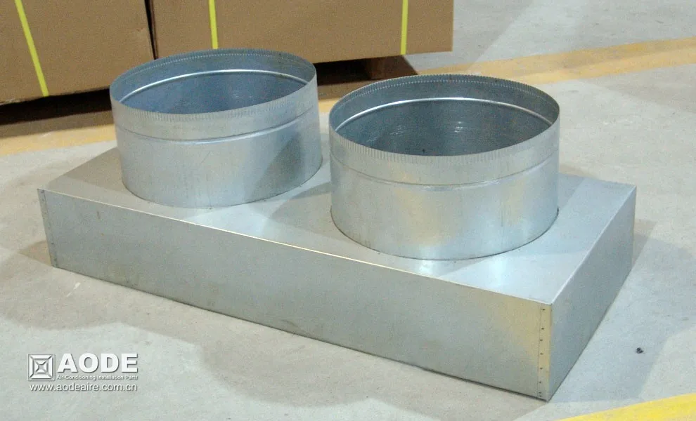 Galvanized Air Conditioning Plenum Box For Hvac Ventilation System,Gpb ...