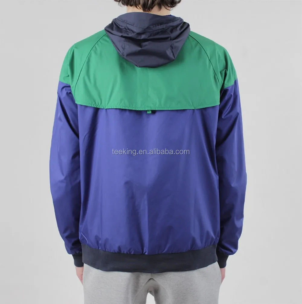 Custom Color Block Windbreaker Jacket Design - Buy Custom Windbreaker ...