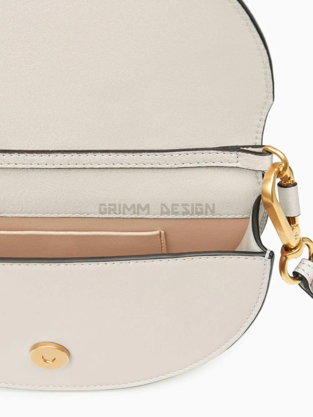 Half Moon Mental Ring Loop Handle Western Leather Saddle Ladies Handbag ...