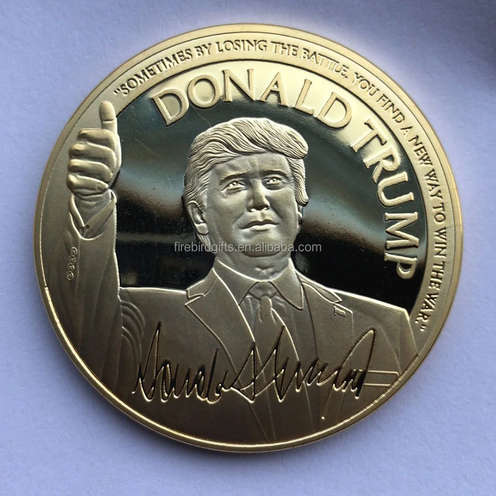 Wholesale Silver American President Donald Trump Antique Coin - Buy ...