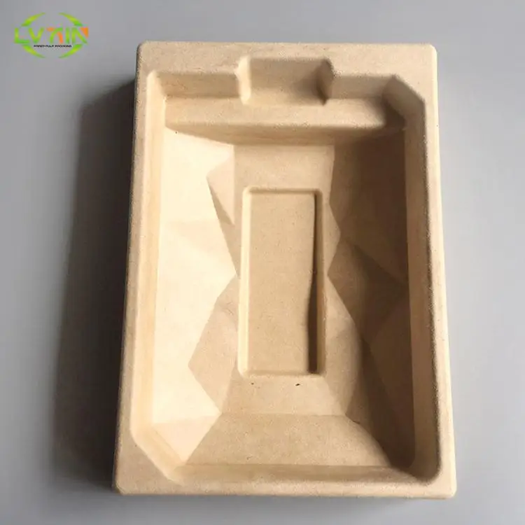 Custom Eco Friendly Molded Bamboo Pulp Packaging - Buy Pulp Packaging ...