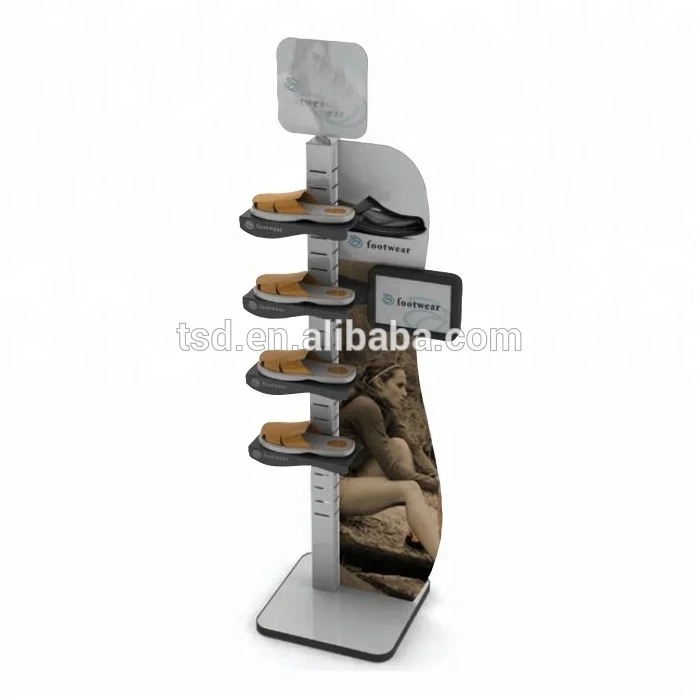 Custom Kiosk Pos Shoes Display Props,Shoe Store Fixtures,Decoration For ...