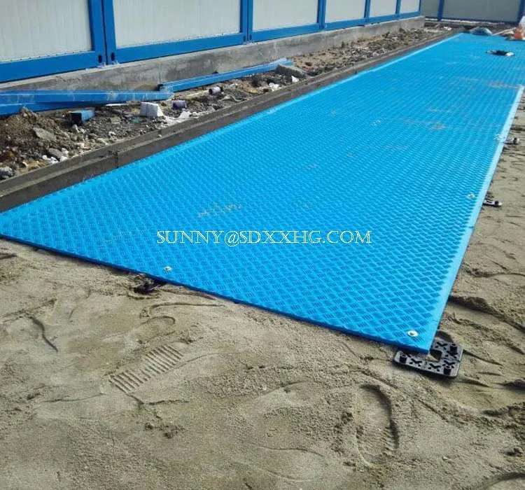 Customzied Light Weight Durable Hdpe Plastic Construction Ground Mat ...