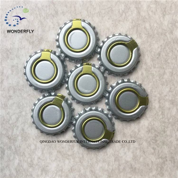 Easy Open Crown Cap,Ring Pull Caps For Beer,Water. - Buy Ring Pull Caps ...