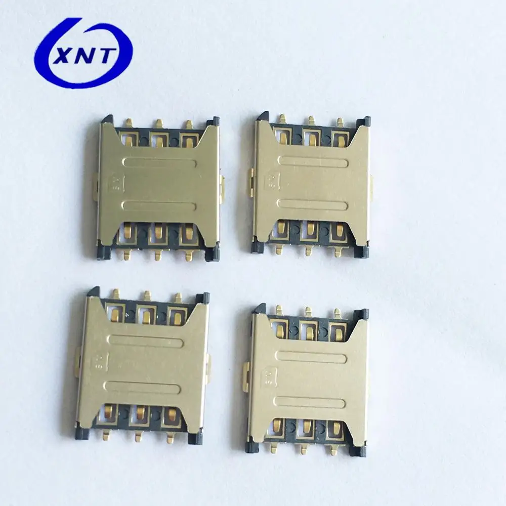 Popular Products Nano Sim Card 6 Pin Push Pull Sus Material And Contact ...