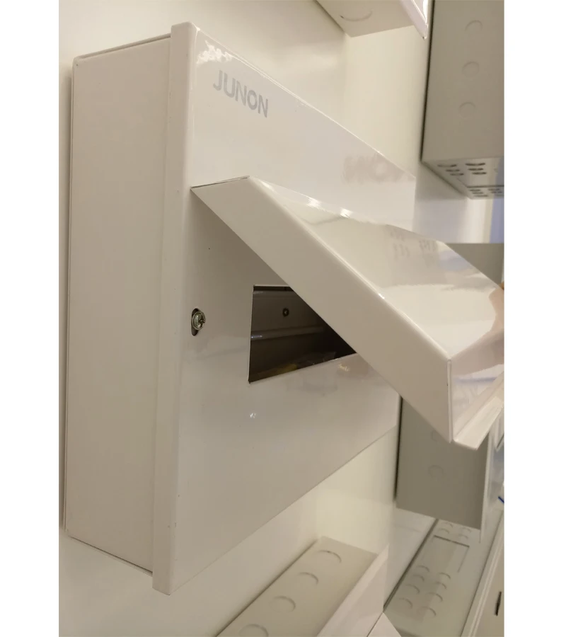 JUNON Flush Mount Metal Box V9 Series 8 Way Distribution