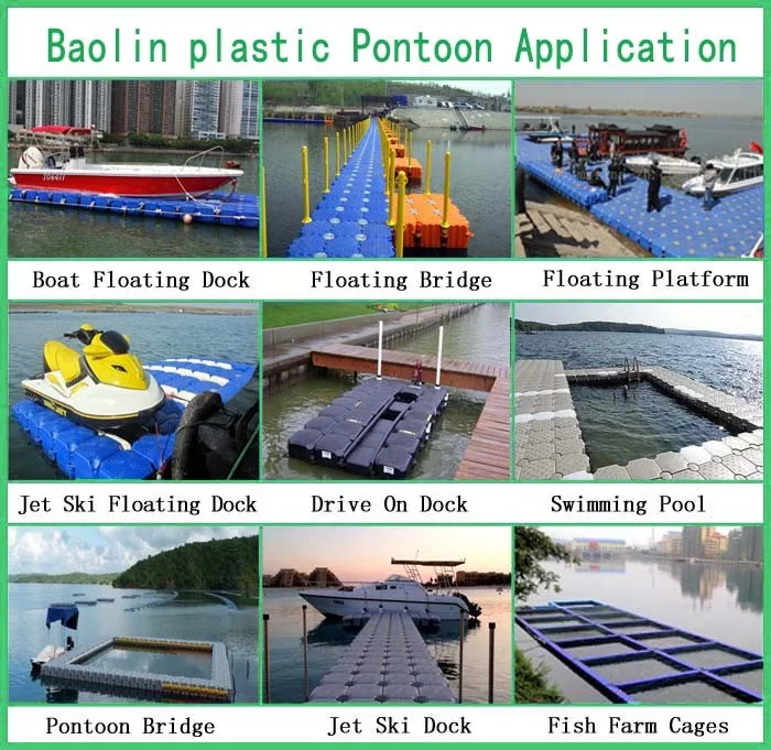 Floats Fish Farm Plastic Pontoon For Module On Water - Buy Plastic ...