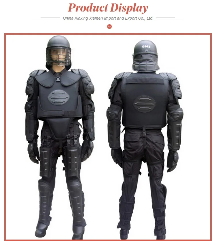 Black Security Full Body Protection Suit, View Full Body Protection ...