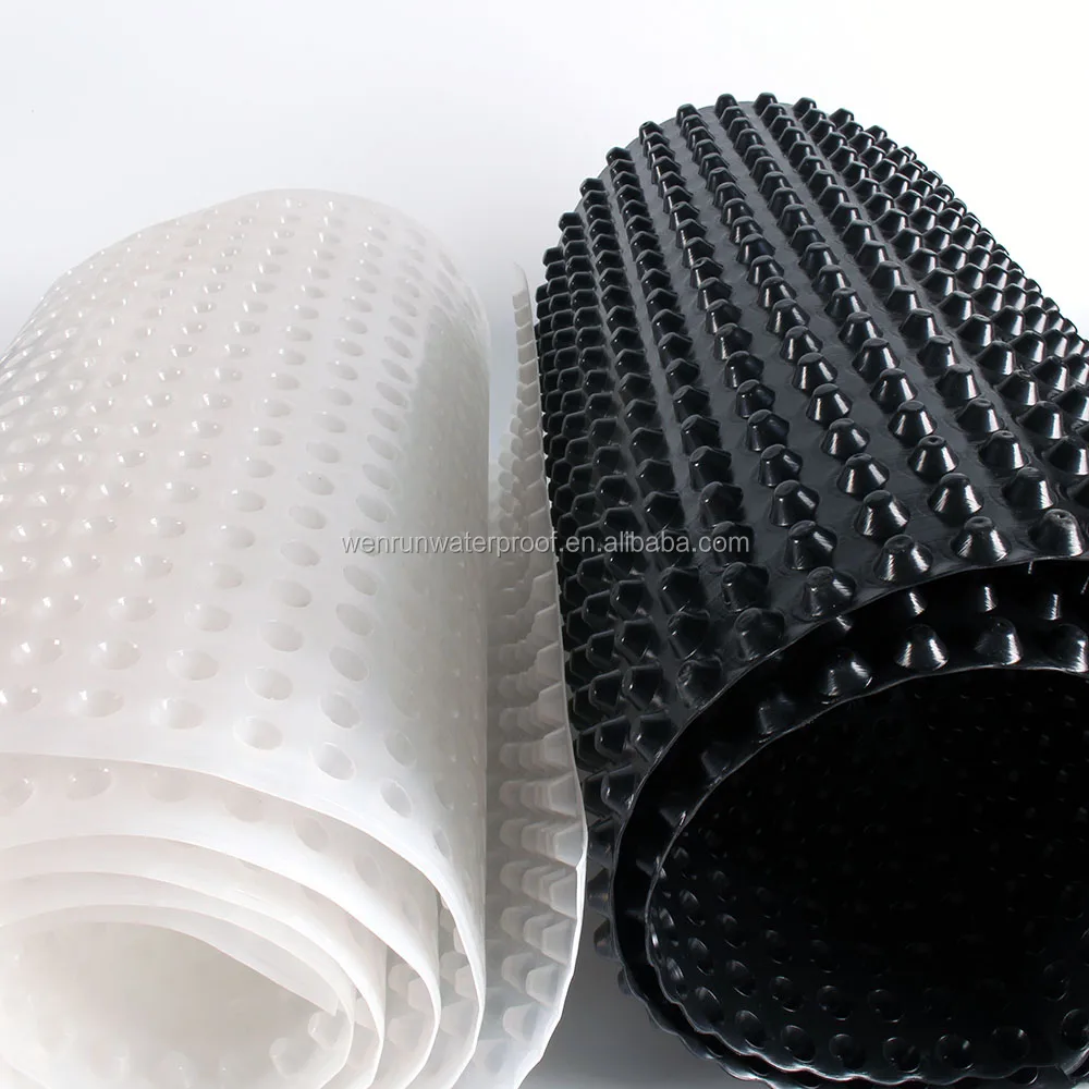 Protection Drain Board Waterproofing Membrane - Buy High Quality Drain ...