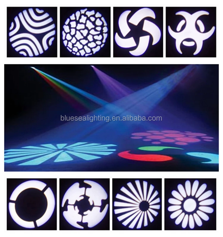 Disco Indoor Stage Lighting 60w Rotating Gobo Led Scanner - Buy 60w ...