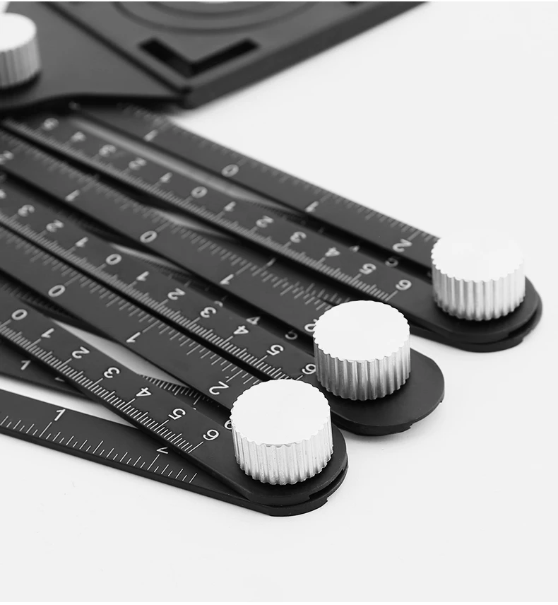 New Type Six-fold Ruler For Ceramic Tile Laying Tile Positioning Hole ...