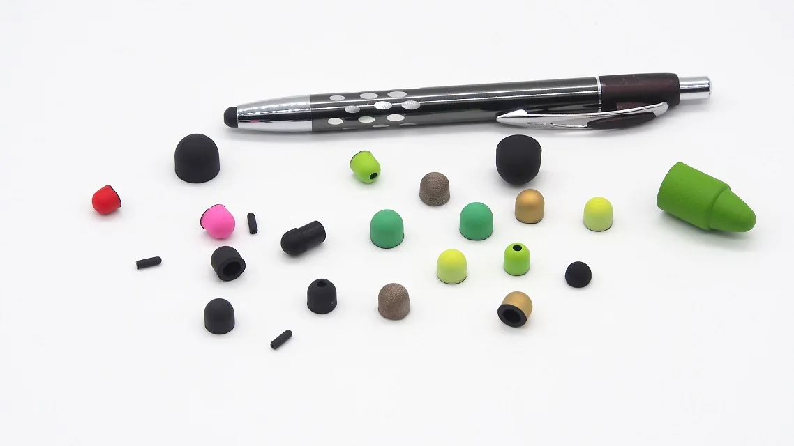 Custom Moulding of Black Conductive Silicone Rubber Tips