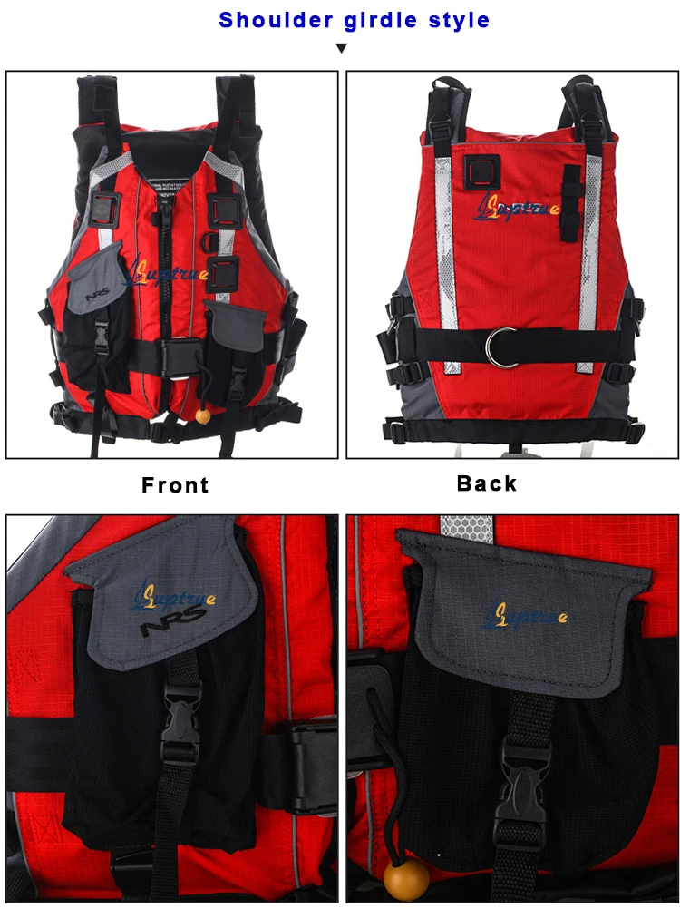 Outdoor Water Safety Rescue Work Vest Life Jacket For Life Saving - Buy ...