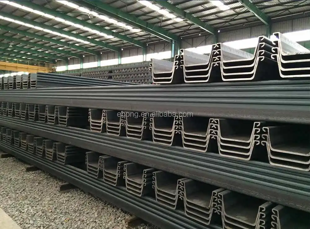 U Type Sheet Piling - Durable Hot Rolled Steel Solutions