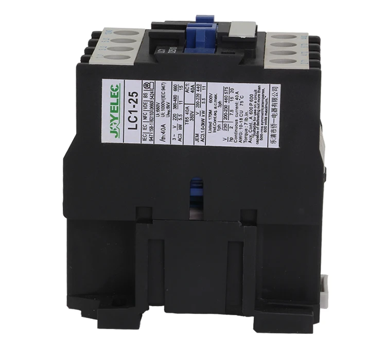 Cjx2 2510 Lc1d2510 25a Ac Contactor Motor Magnetic Contactor 3 Phase 3p ...