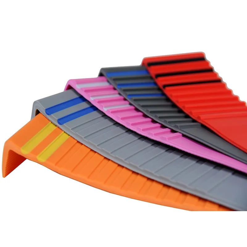 Colorful Indoor Non-slip Plastic Step Cover Pvc Vinyl Rubber Stair ...