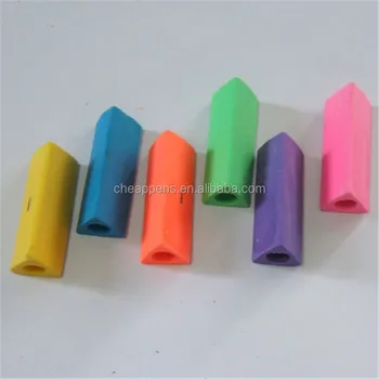 Triangular Pencil Eraser With Hole - Buy Pencil Eraser,Triangular ...