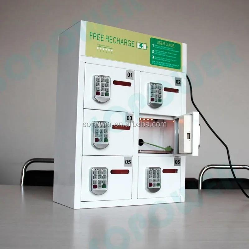 Multiple Usb Charger Locker Cell Phone Charging Station Digital Locker ...