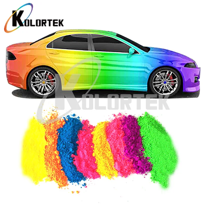 Bright Neon Car Paint Colors Fluorescent Car Paint Pigments - Buy Neon ...