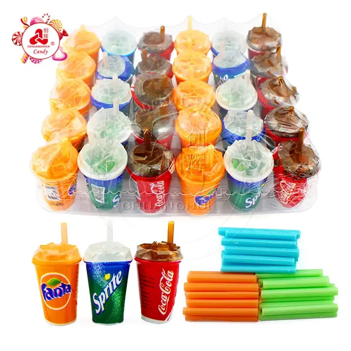 Attractive Packages Sweet Cartoon Bottle Candy Powder In Bottle - Buy ...